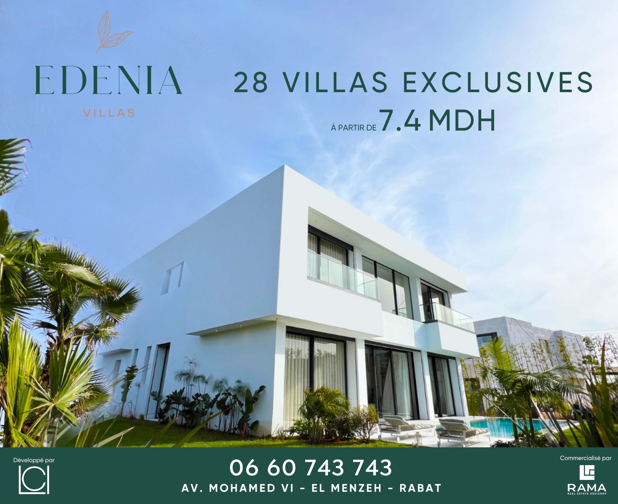 Villas exclusives à Rabat